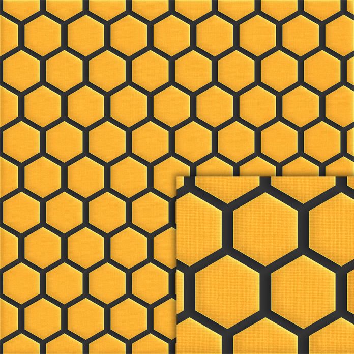 honeycomb pattern|D-1242323