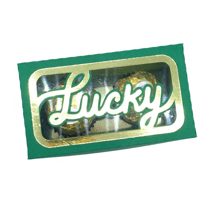 lucky rectangle box|D-1254735