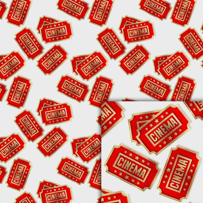 ticket foil style pattern|D-1256228