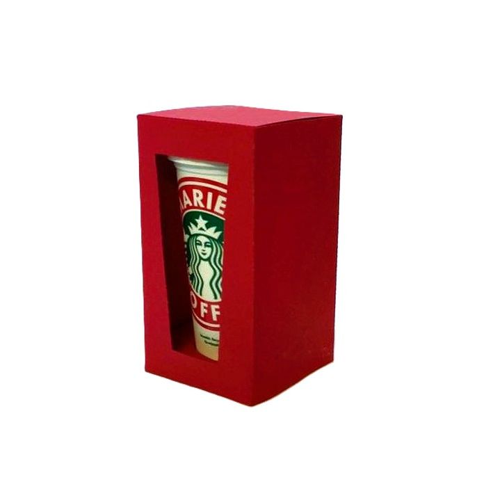 Box for starbucks style cups|D-1234263