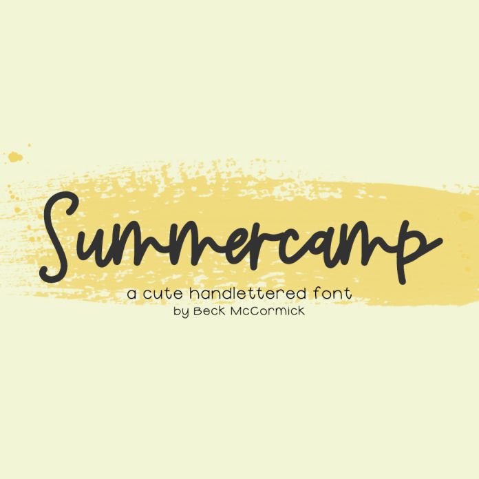 Summercamp Script Font|D-377281