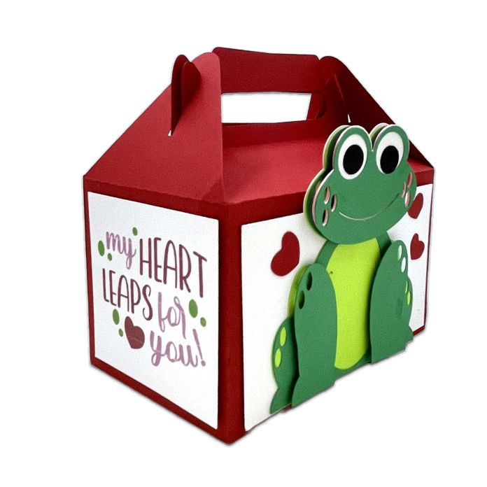 Valentine Frog Gable Box |D-1245204