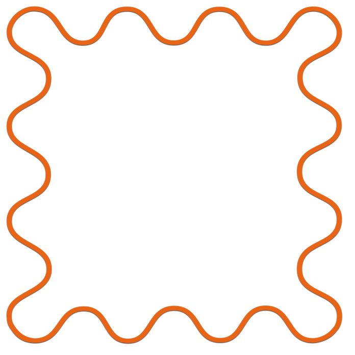 Wavy Square Border