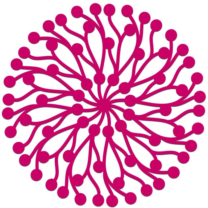 Wild Berry Branches Mandala|D-1226282