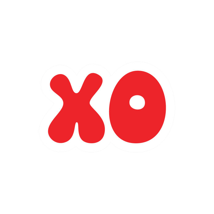 XO Bubble Letters|D-1246491