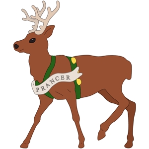 reindeer prancer 4967